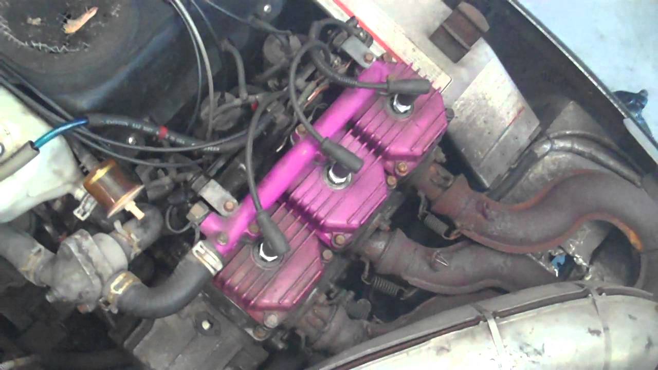 1997 Polaris 600 XCR motor - YouTube