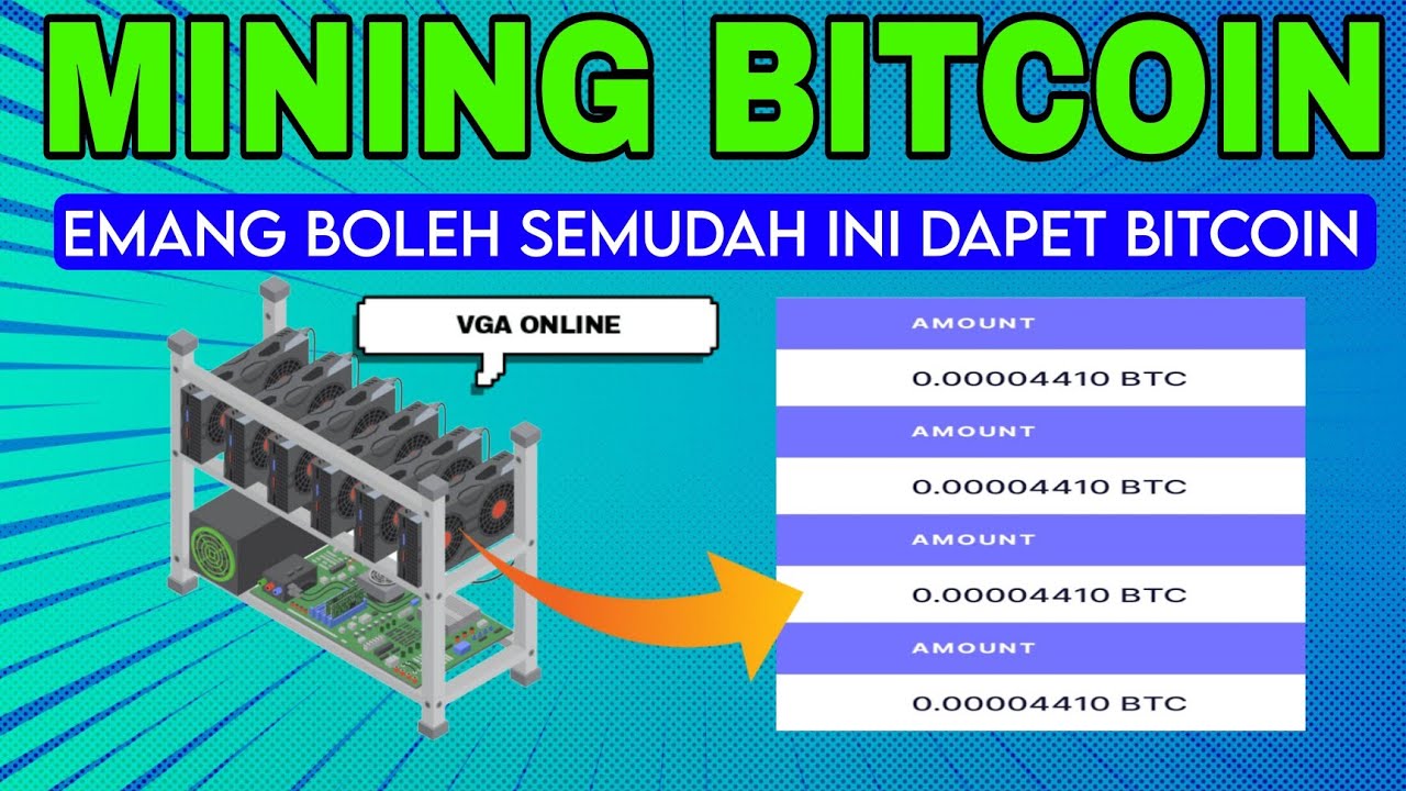 LEGIT BANGET‼️MINING BITCOIN PAKE VGA ONLINE | CLOUD MINING BITCOIN ...