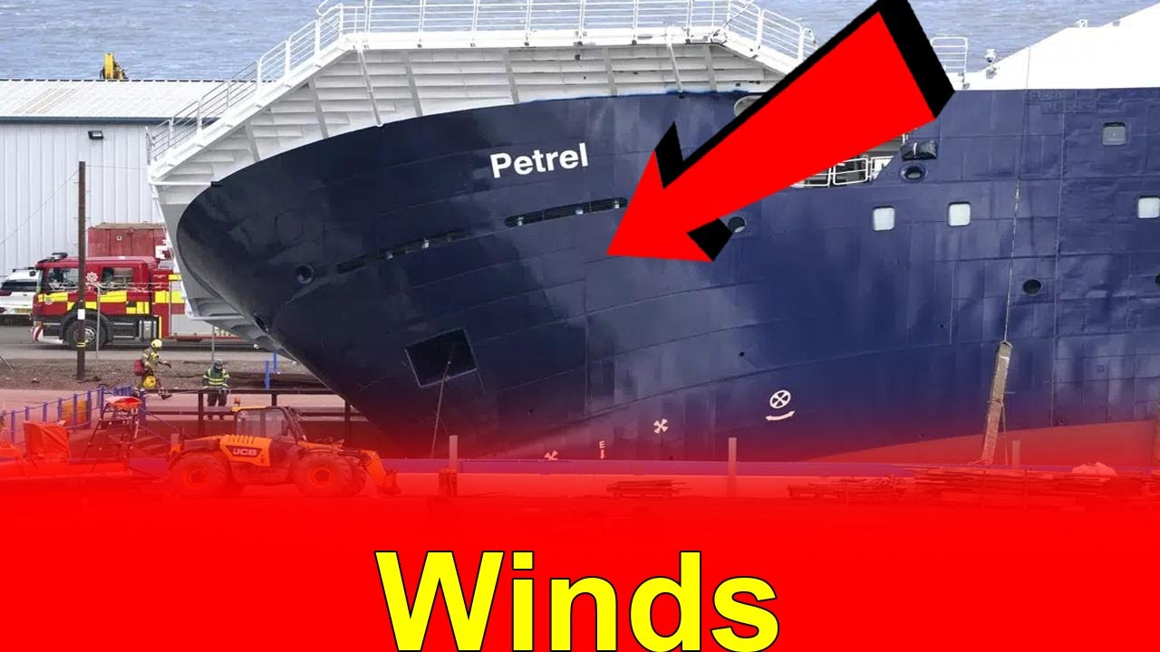 Ship Tips Over in Scotland, 25 Injured - YouTube