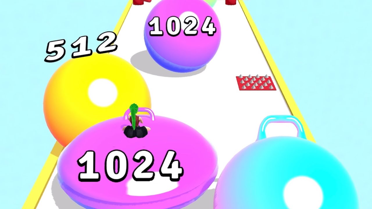 Yoga Ball Run - All Levels Gameplay (Level 5-8) - YouTube
