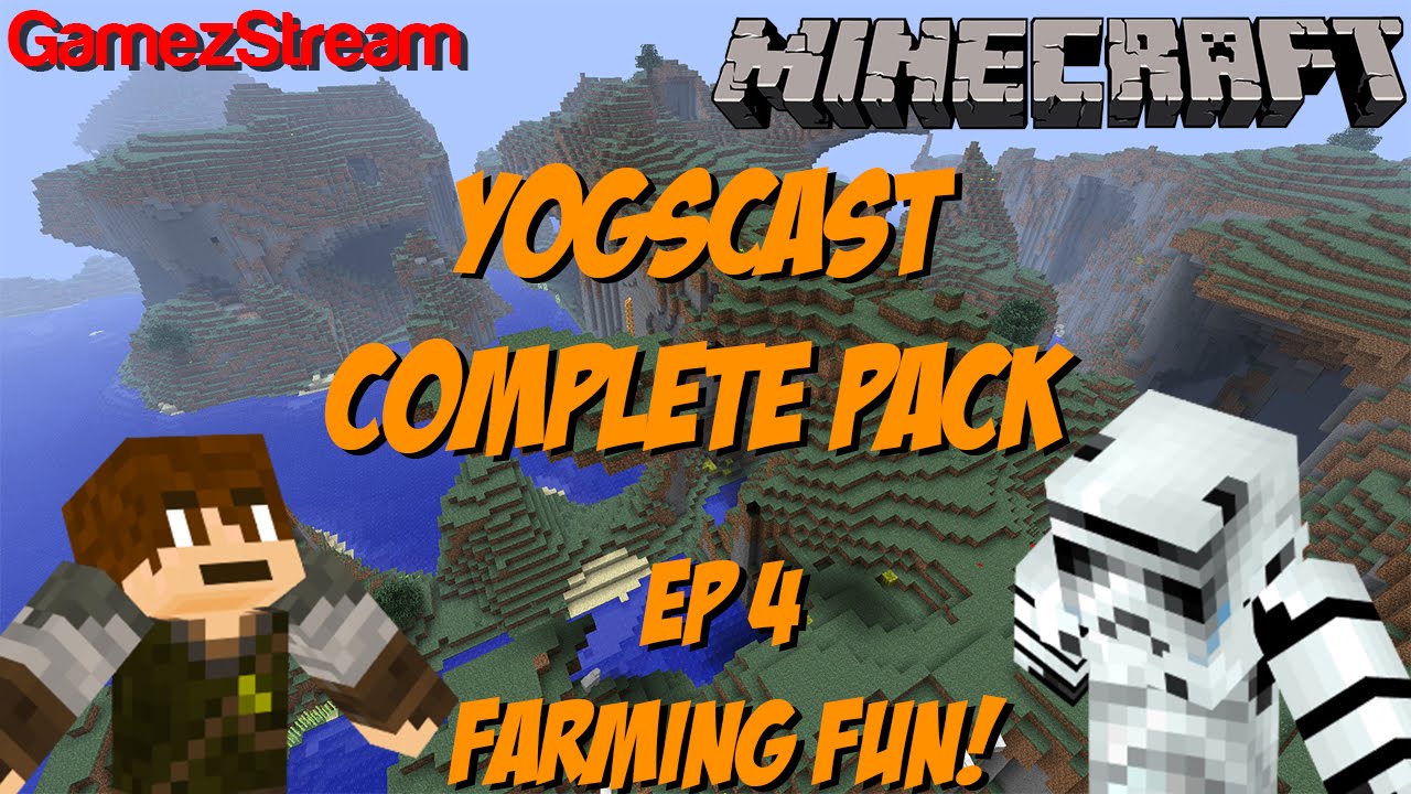 YOGSCAST Complete Pack! Ep 4 - FARMING FUN!! - YouTube