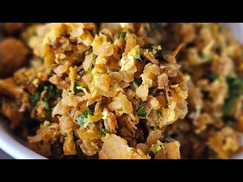 Anda Chiura recipe / Egg poha recipe/ Poha banana ki recipe - YouTube