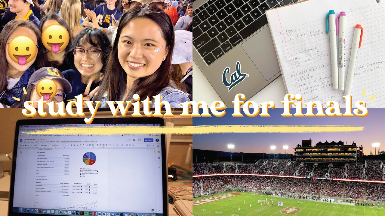 last week of college VLOG | uc berkeley dead week vlog - YouTube