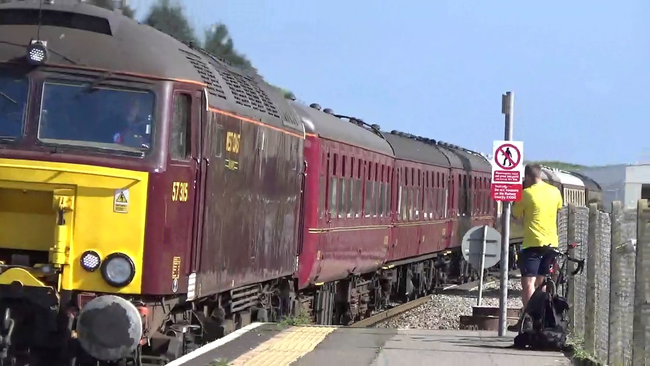 West Coast Railways Class 57 No 57315 & 47237 At Patchway With 4 Tone ...