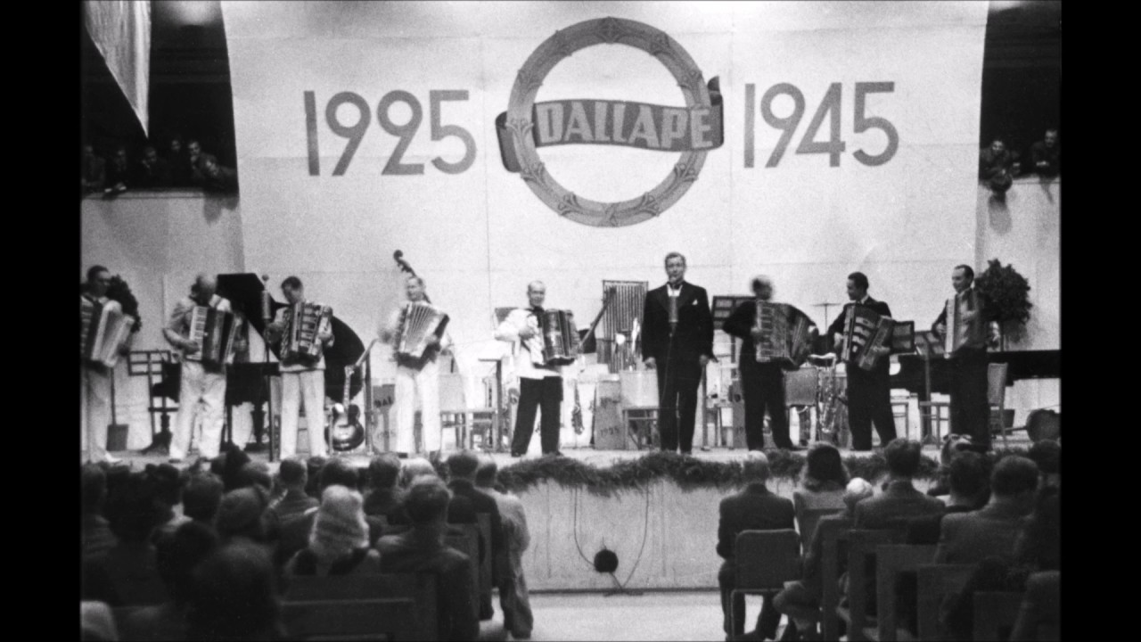 PAJUPILLI, Georg Malmstén ja Dallapé-orkesteri v.1945 - YouTube