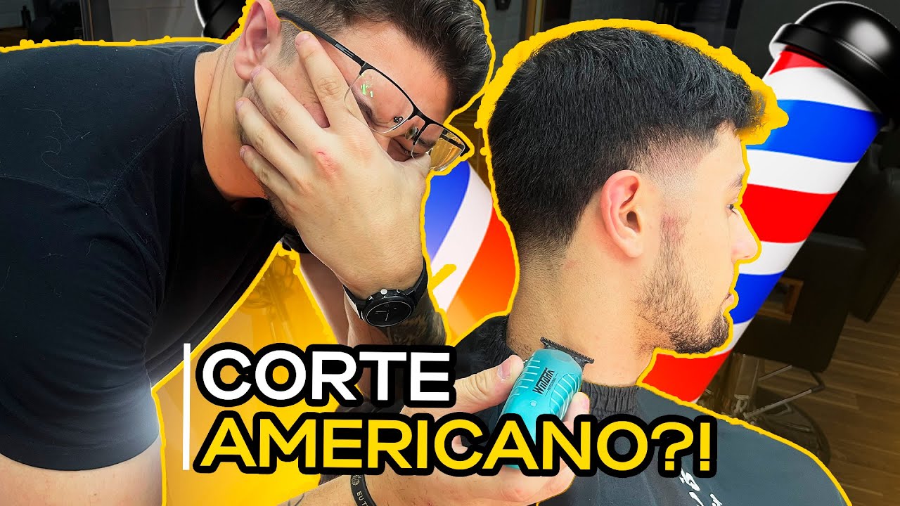 APRENDA CORTE AMERICANO SIMPLES E OBJETIVO. - YouTube