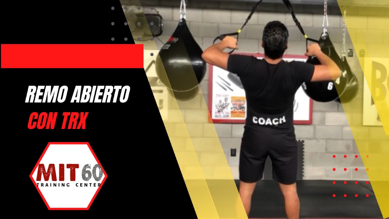 Remo abierto con TRX / TRX Wide row - YouTube
