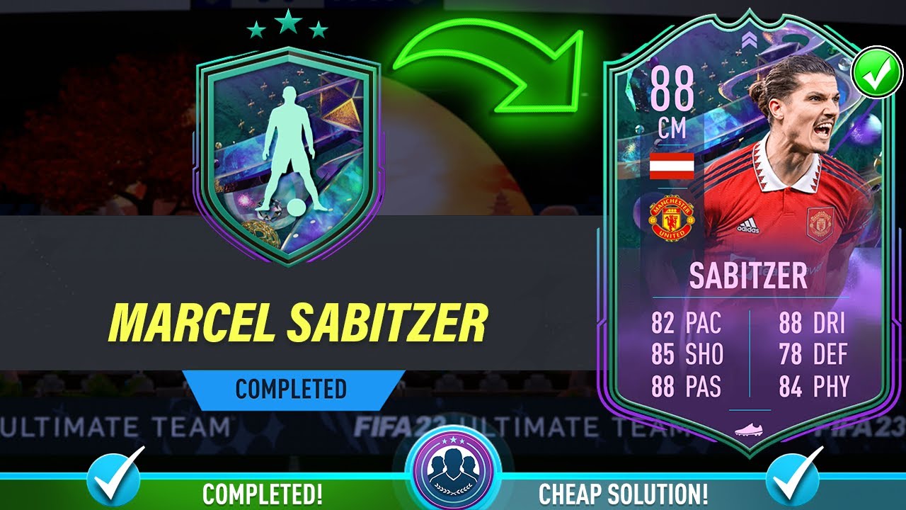 88 Fantasy FUT Marcel Sabitzer SBC Completed - Cheap Solution & Tips - Fifa 23 - YouTube