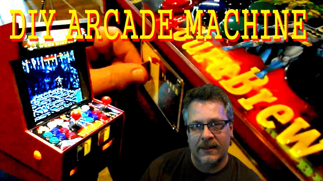 Video Game Arcade Machine Build - Final Reveal - YouTube