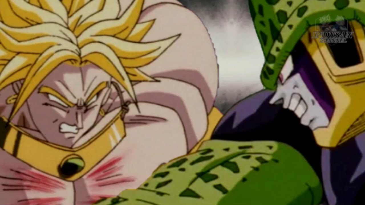 Broly vs Cell - YouTube
