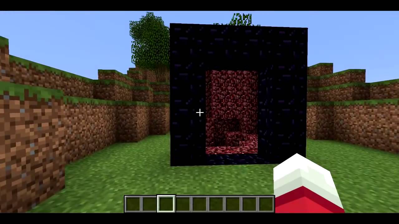 Minecraft 2015: Magic Nether Portal in Minecraft - YouTube