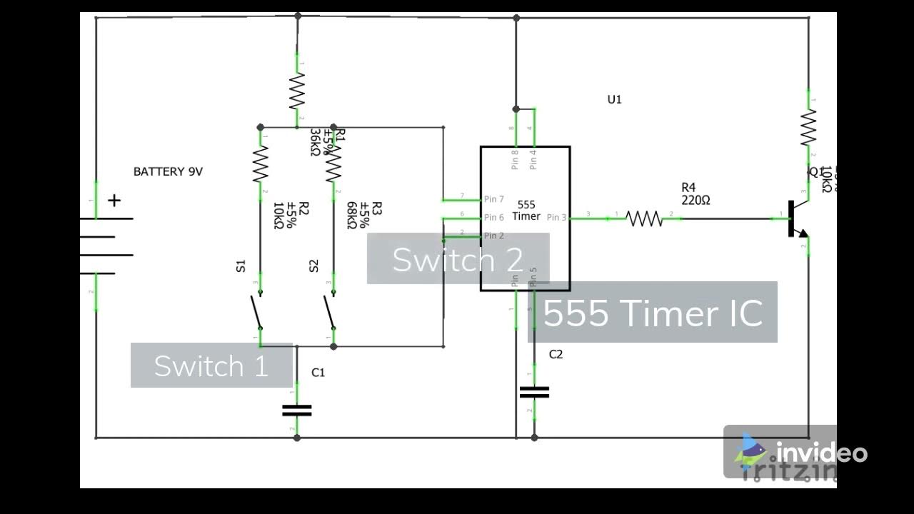 Servo Motor Driver Circuit Diagram Using 555 Timer IC with Explanation ...