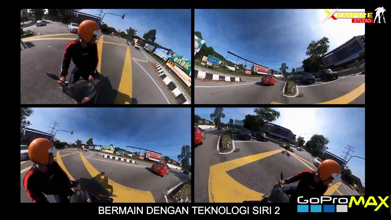 Bermain dengan teknologi siri 2 : Gopro max Malaysia - YouTube
