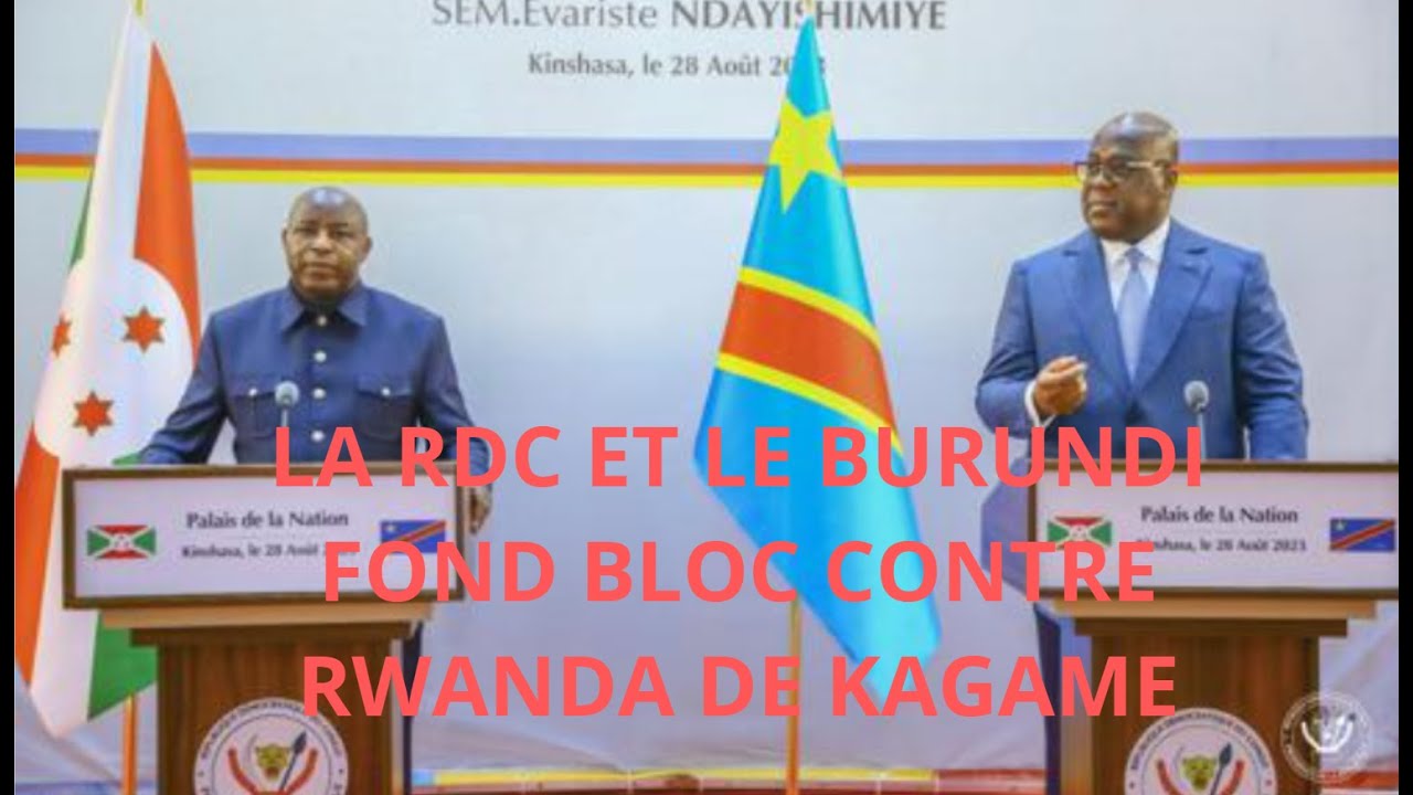 RDV DU 03 01 2025 : URGENT : LA RDC ET LE BURUNDI FOND BLOC CONTRE ...