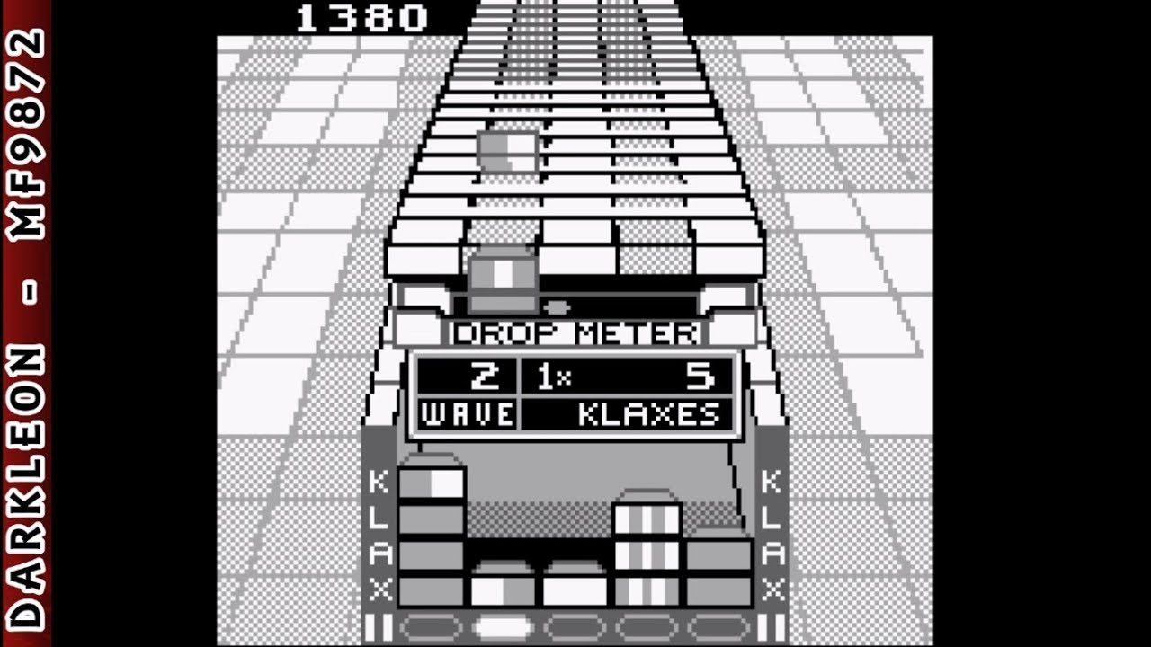 Game Boy - Klax © 1991 Mindscape - Gameplay - YouTube