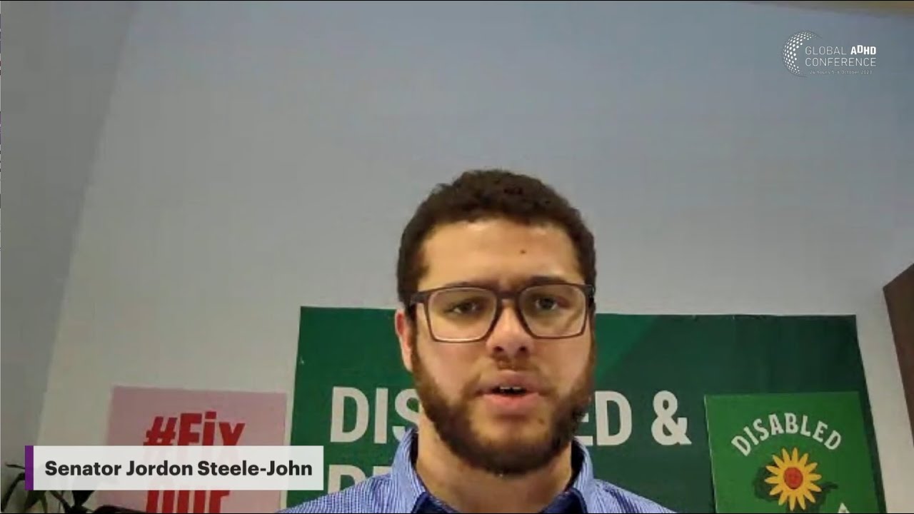 ADHD Australia Welcomes Senator Jordon Steele-John - YouTube