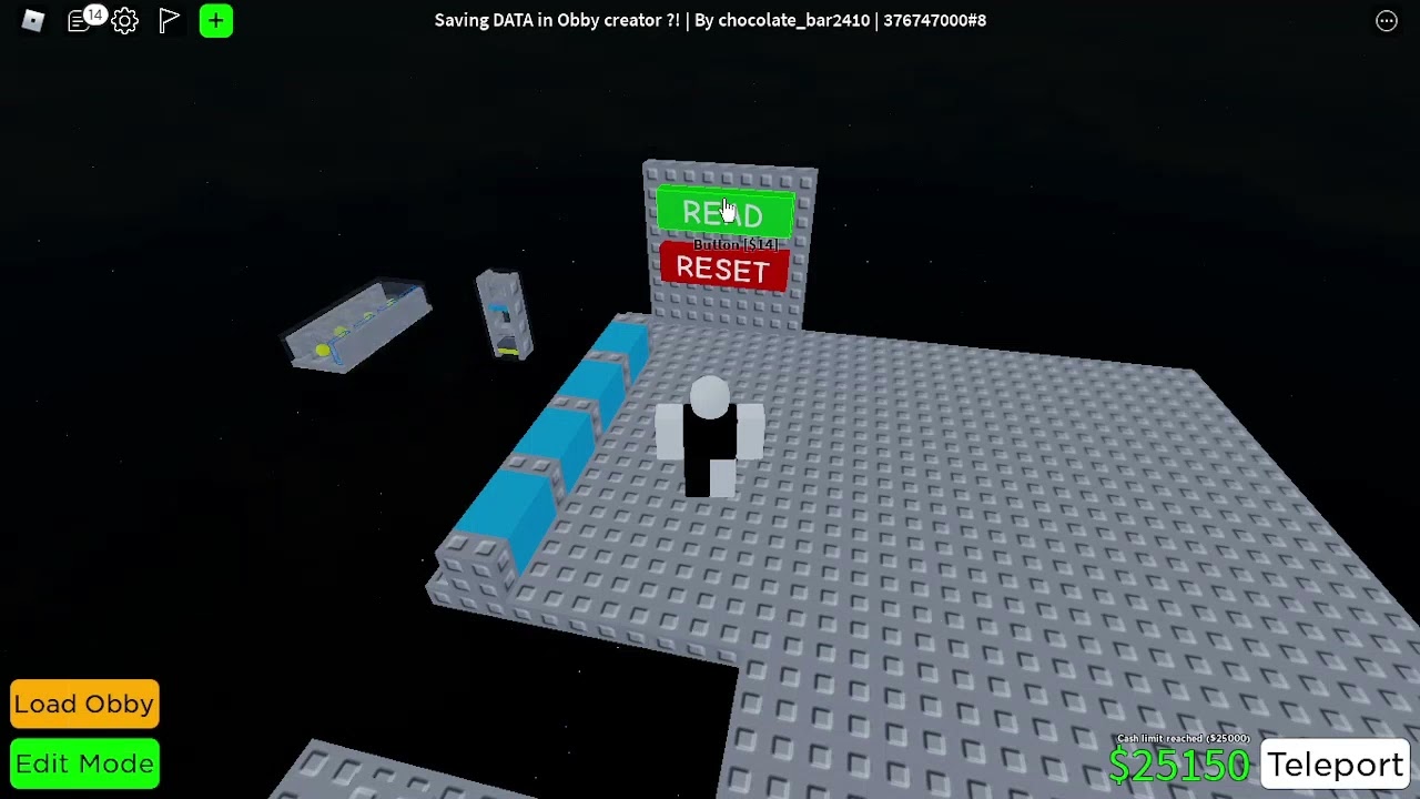 save mechanism in Obby creator - YouTube