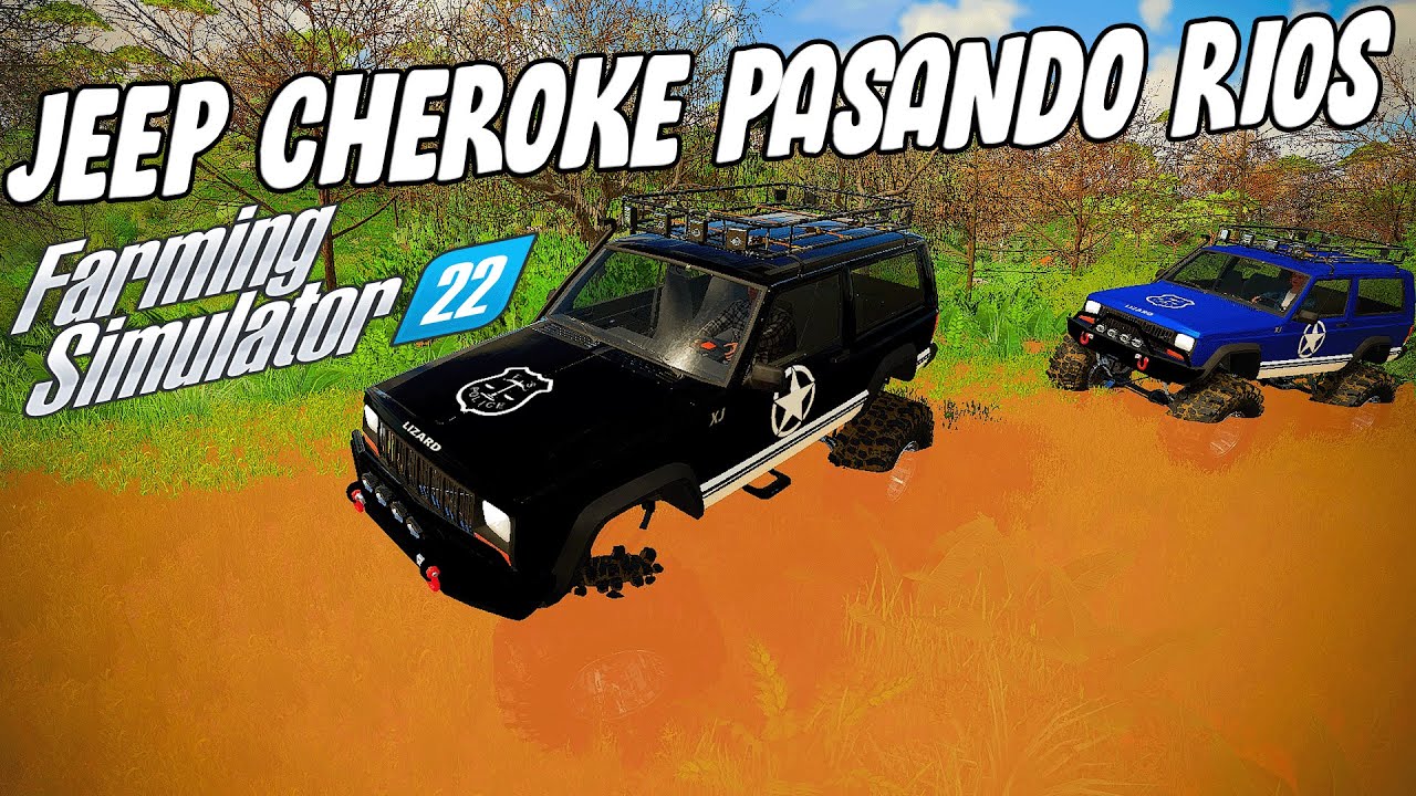 CAMIONETAS JEEP OFF ROAD /Farming simulator 22/#chan #fs22 TROCHAS DE ...