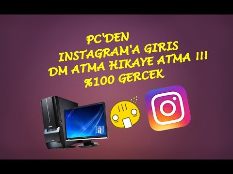 OHA !! İnstagram Pc'den Mesaj Atma & Fotoğraf Atma 2017