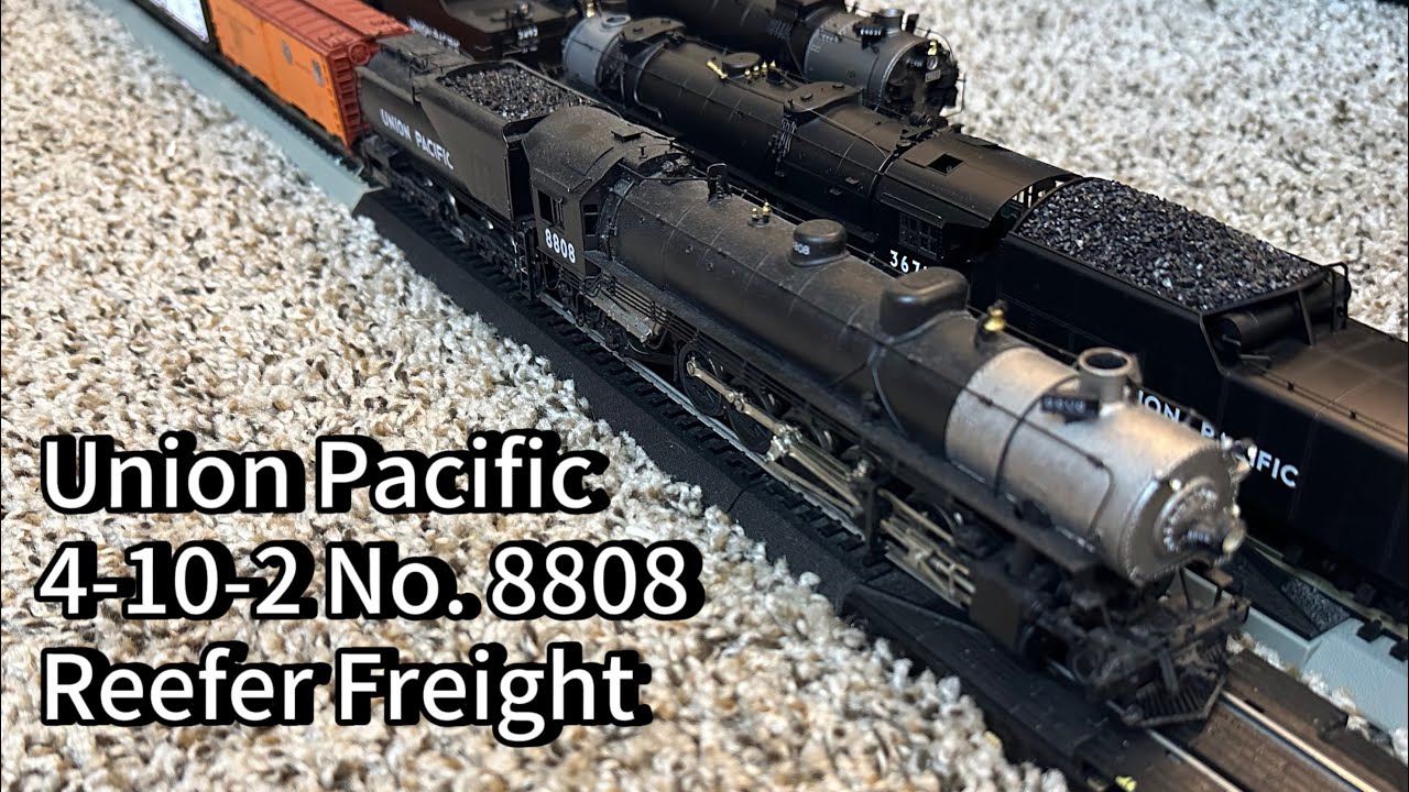 Union Pacific 4-10-2 No. 8808 - YouTube