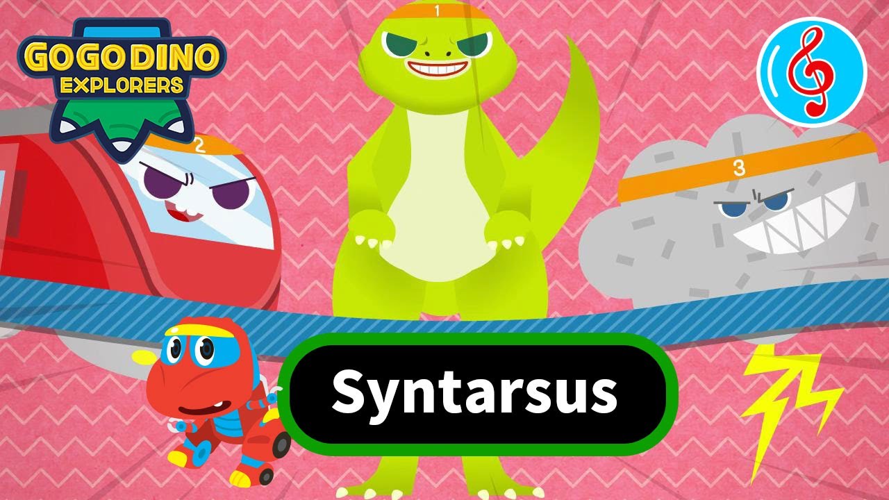 GOGODINO Songs | EP04 Syntarsus | Kids Cartoon | Dinosaur | Nursery ...