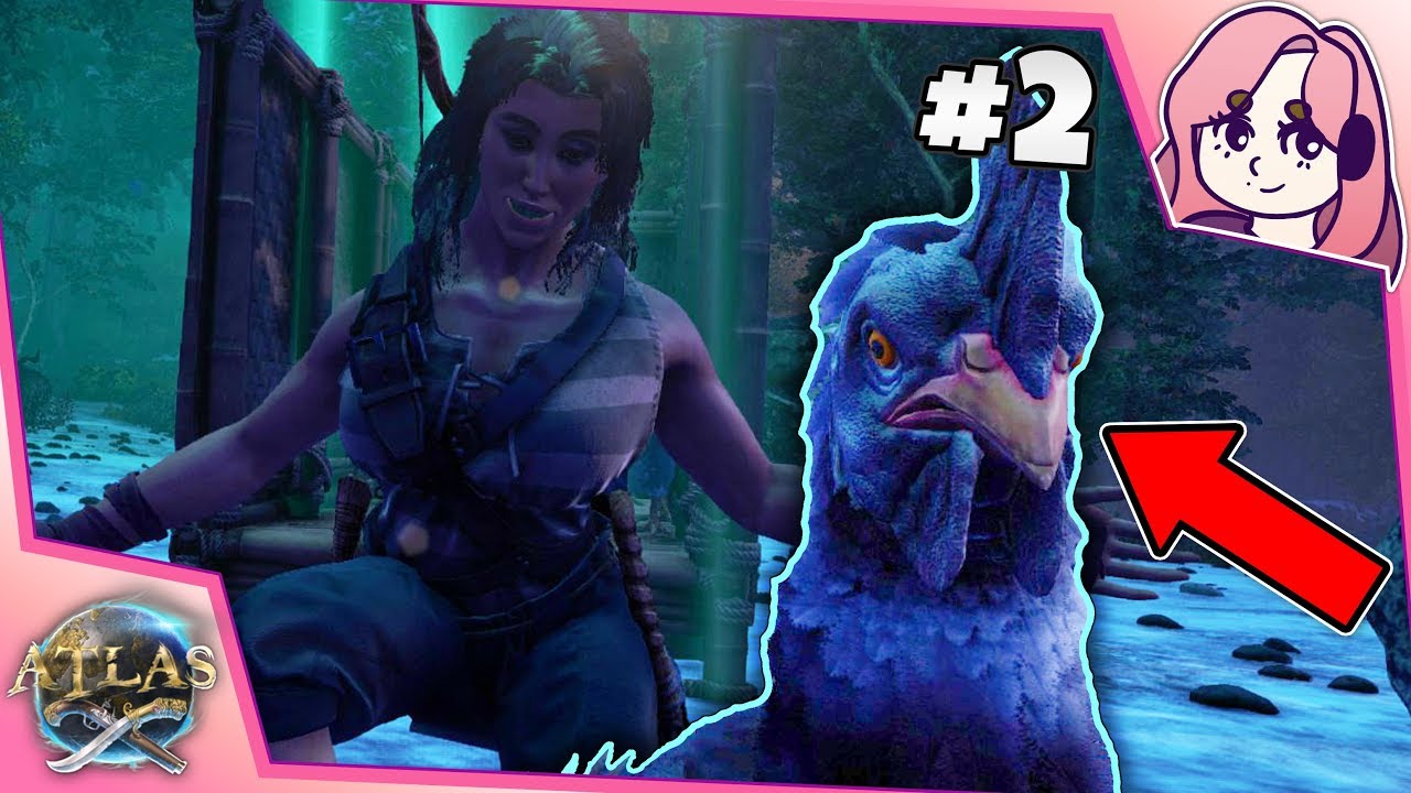 CHICKEN TAMING + BREEDING! SO MANY EGGS! | Atlas Let's Play EP 2 - YouTube