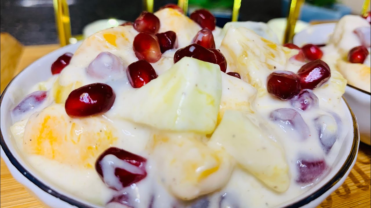 Mix Fruits Raita Recipe/Ramadan special Fruits Chaat/Healthy Fruits ...