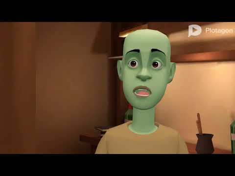 Plotagon Saga DX: Squidward Blames SpongeBob - YouTube