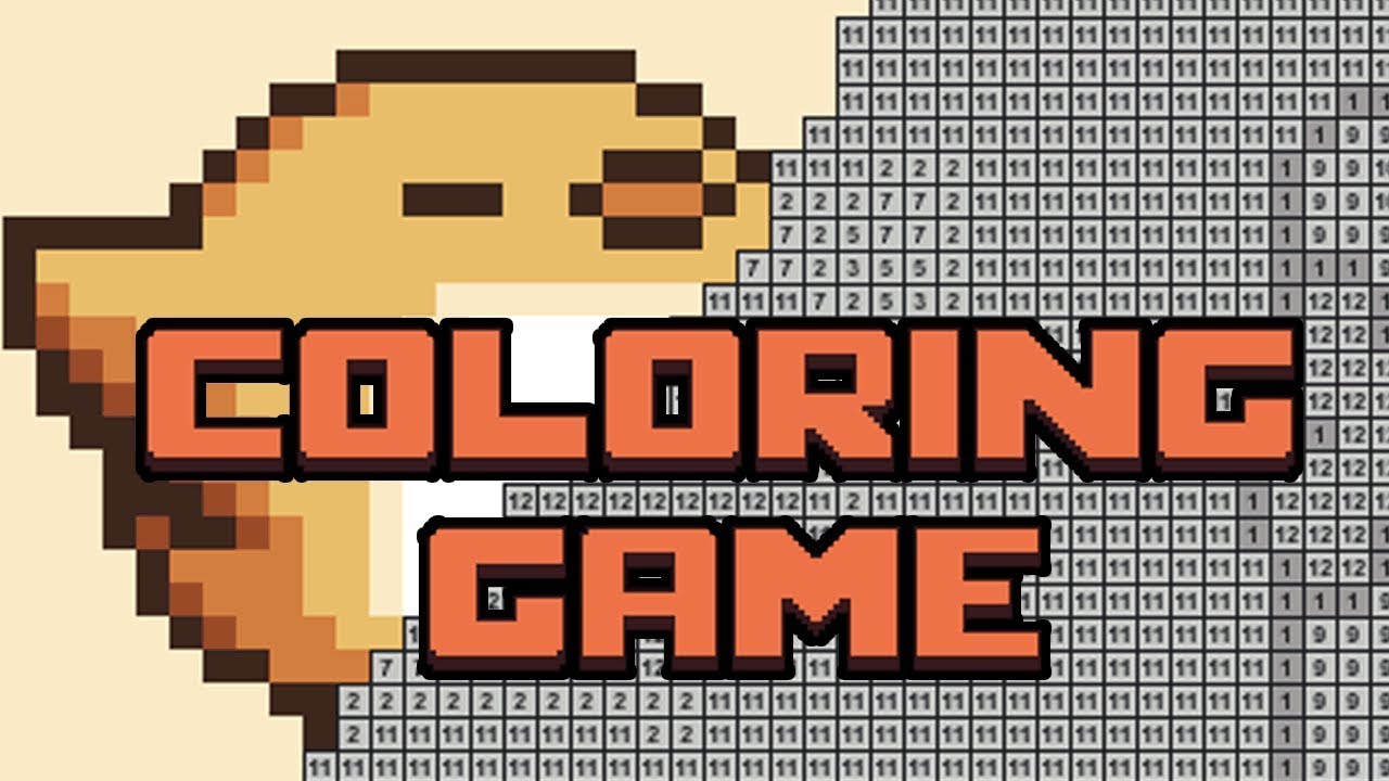 COLOR BY PIXEL - Coloring Game - YouTube