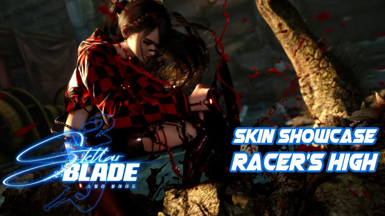 Stellar Blade - Outfit showcase - Racer's High - YouTube