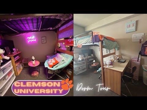 Clemson University Dorm Tour|*Holmes Hall*| 𝓙𝓸𝔂𝓶𝓲𝓻𝓪𝓬𝓵𝓮 - YouTube