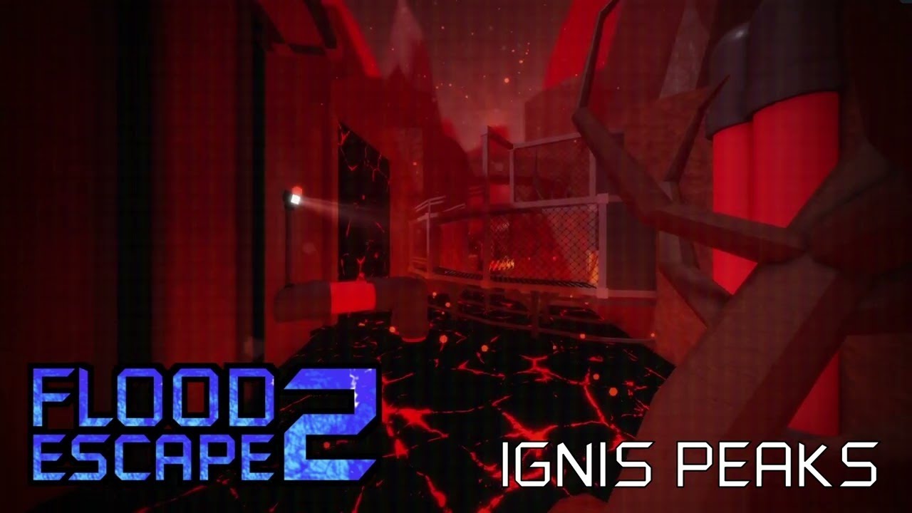 Roblox: Flood Escape 2 - Ignis Peaks [Solo] (Crazy) - YouTube