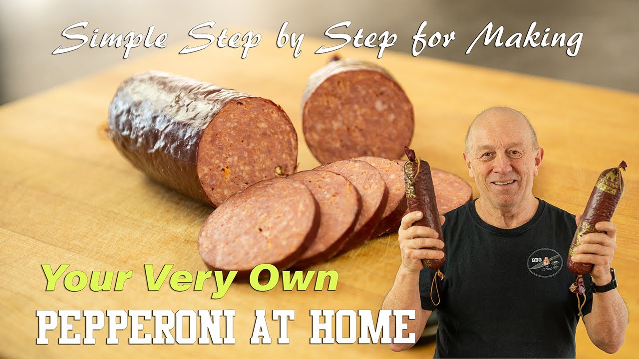 I can’t BELIEVE how easy it is to make your own PEPPERONI AT HOME from ...