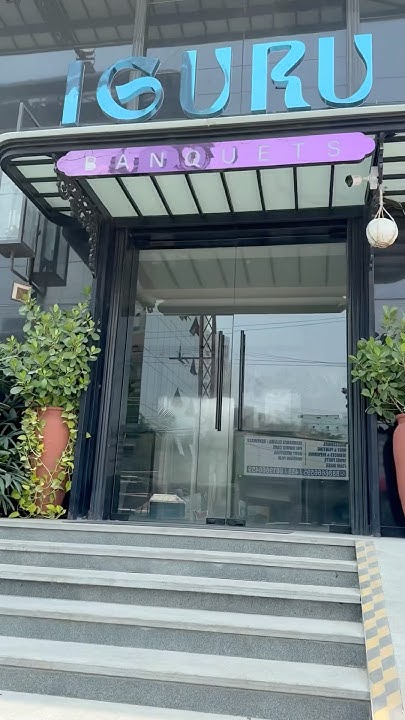 📍 IGURU Banquets & Restaurant #food #youtubeshorts #lakshmisvlogs #iguru #vegthali # ...