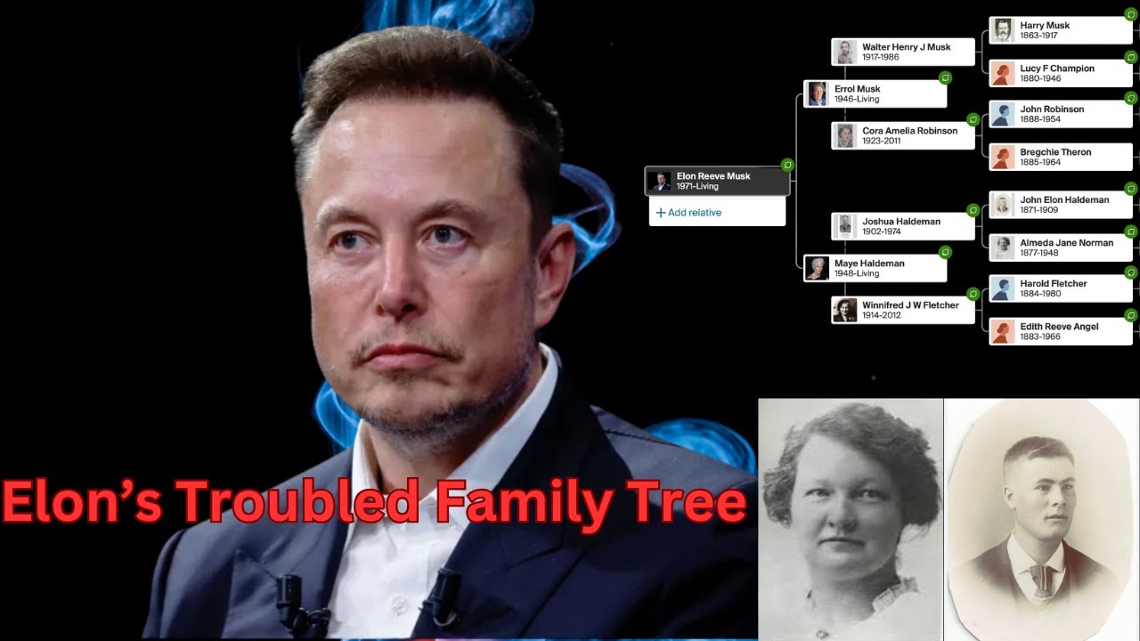 Elon Musk Family Tree and Controversial History - YouTube