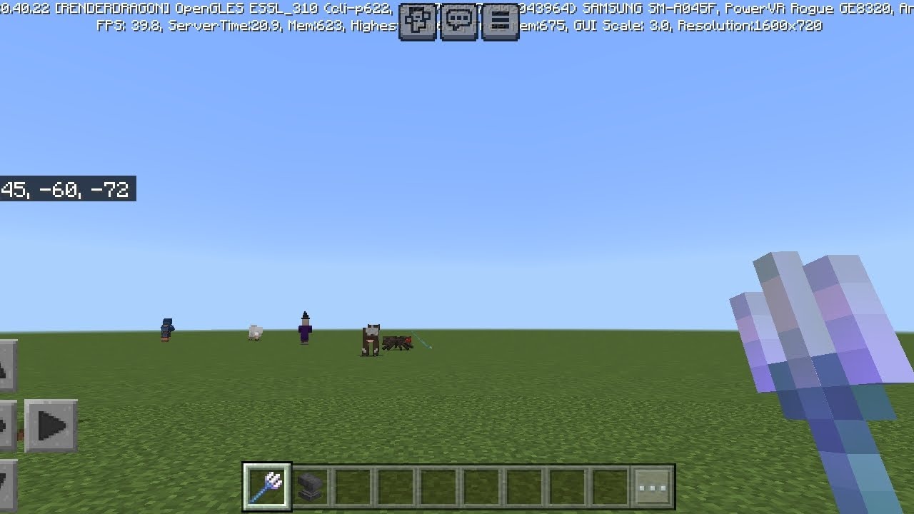 Cara Membuat trident di lempar bisa balik lagi ke tangan kita di ...