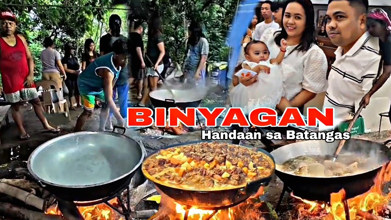 "BINYAGAN " Handaan sa Batangas - YouTube