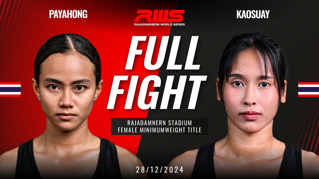 Full Fight l Payahong Banchamek vs Kaosuay Por. Kobkua I RWS - YouTube