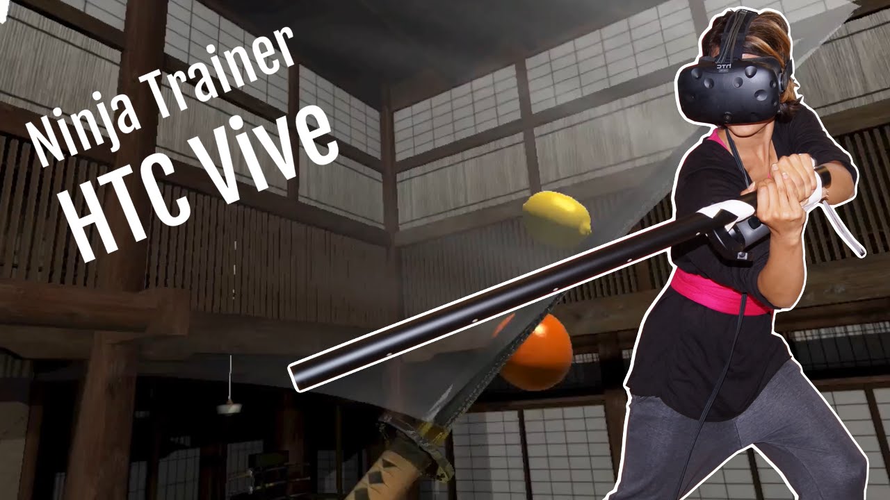 VR-Battle - Ninja Trainer mit der HTC Vive - YouTube