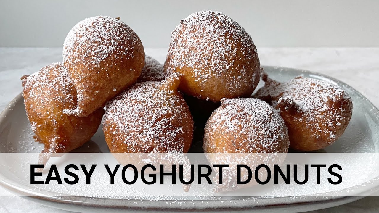 Quick & Yummy Yogurt Donuts: Perfect Treat in Minutes - YouTube