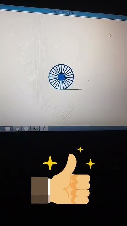 Create Indian Flag in Python #python #basic2smart #coding #pythonprogramming #indianflag #indian ...