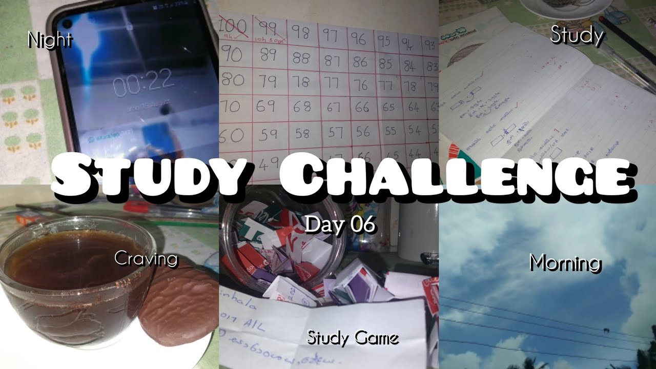Study Challenge | Day 06 පාඩම් කරන්න ගේම් එකක් 📚📑#studylog #studywithme ...