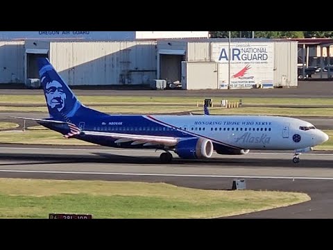 Alaska Airlines Boeing 737 MAX 8 [N806AK] (Honoring Those Who Serve ...
