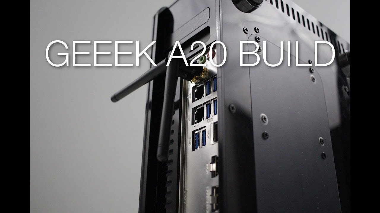 GEEEK A20 Build The Smallest All in One PC for Streaming Console Games ...