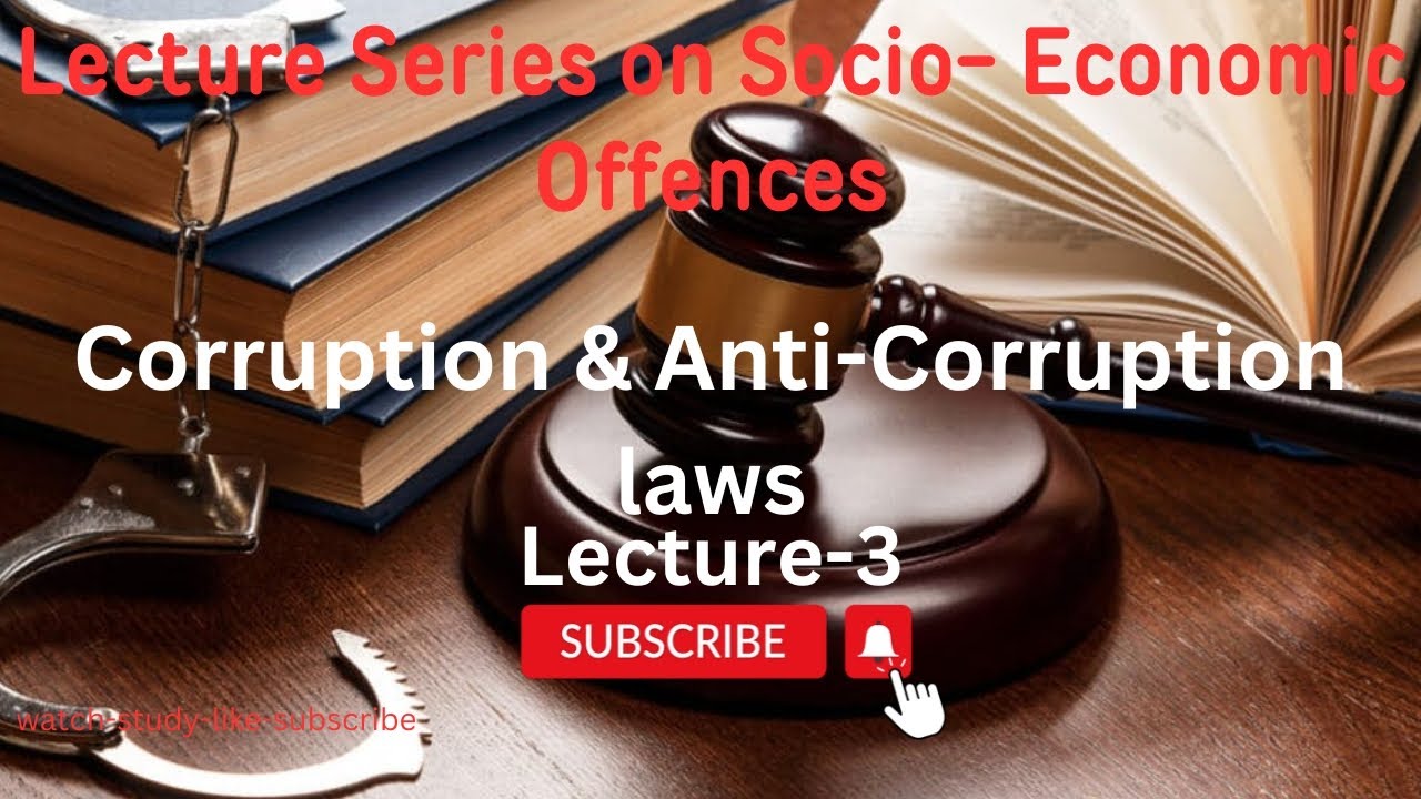 Corruption & Anti-Corruption Laws - YouTube