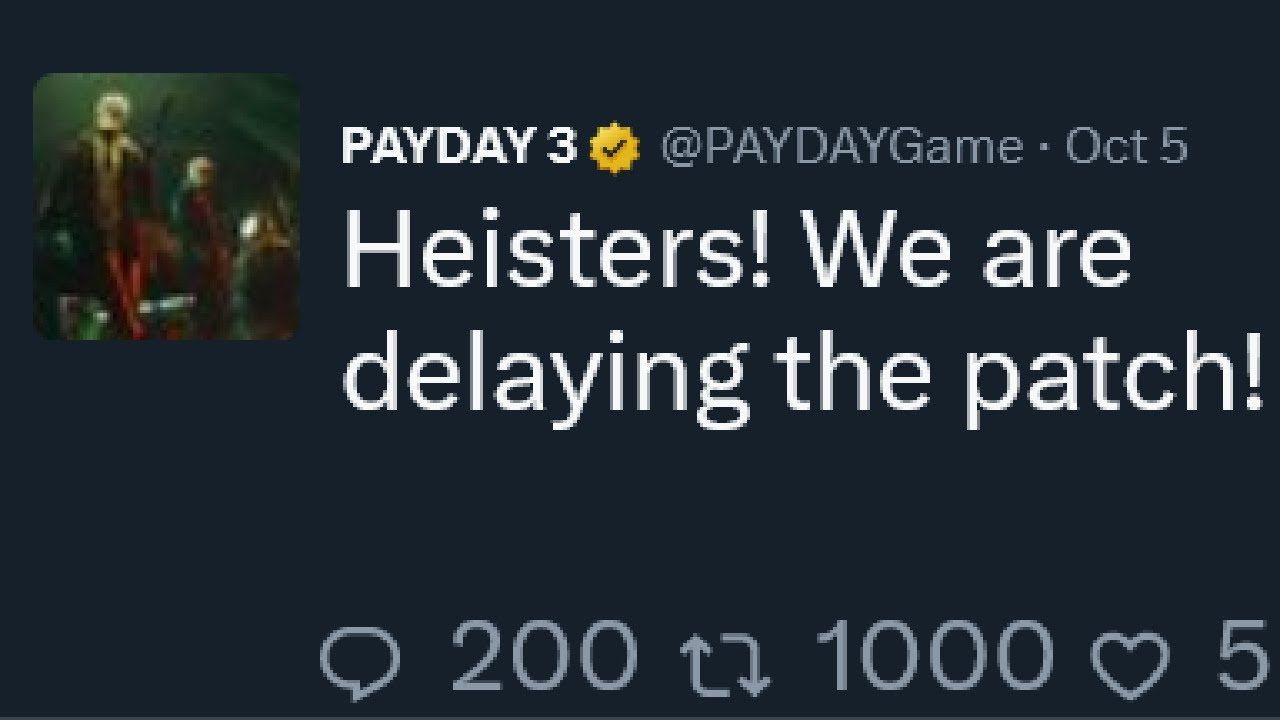 Payday 3: Coming Out Too Early - YouTube
