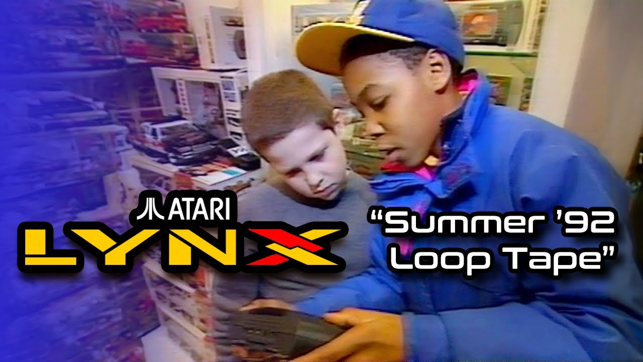Atari Lynx Summer 1992 Consumer Electronics Show "Loop Tape" VHS - YouTube