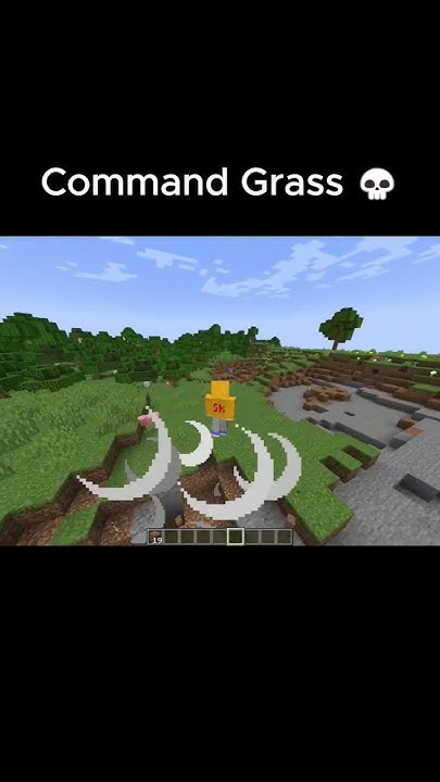 Minecraft Command Grass 💀 - YouTube