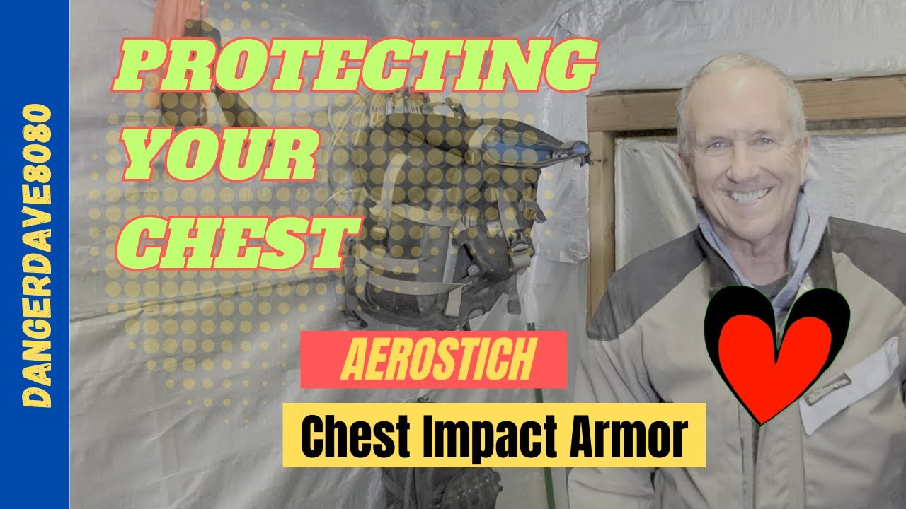 Aerostich TF6 Chest Impact Armor - Adventure Riders Protector - YouTube