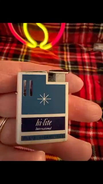 Brother-Lite Advertising Hi-lite International filtered Cigarettes ...
